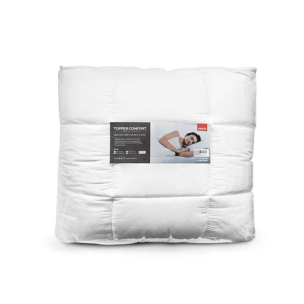 TOPPER CONFORT 100 X 190 | Sueñolar Paraguay